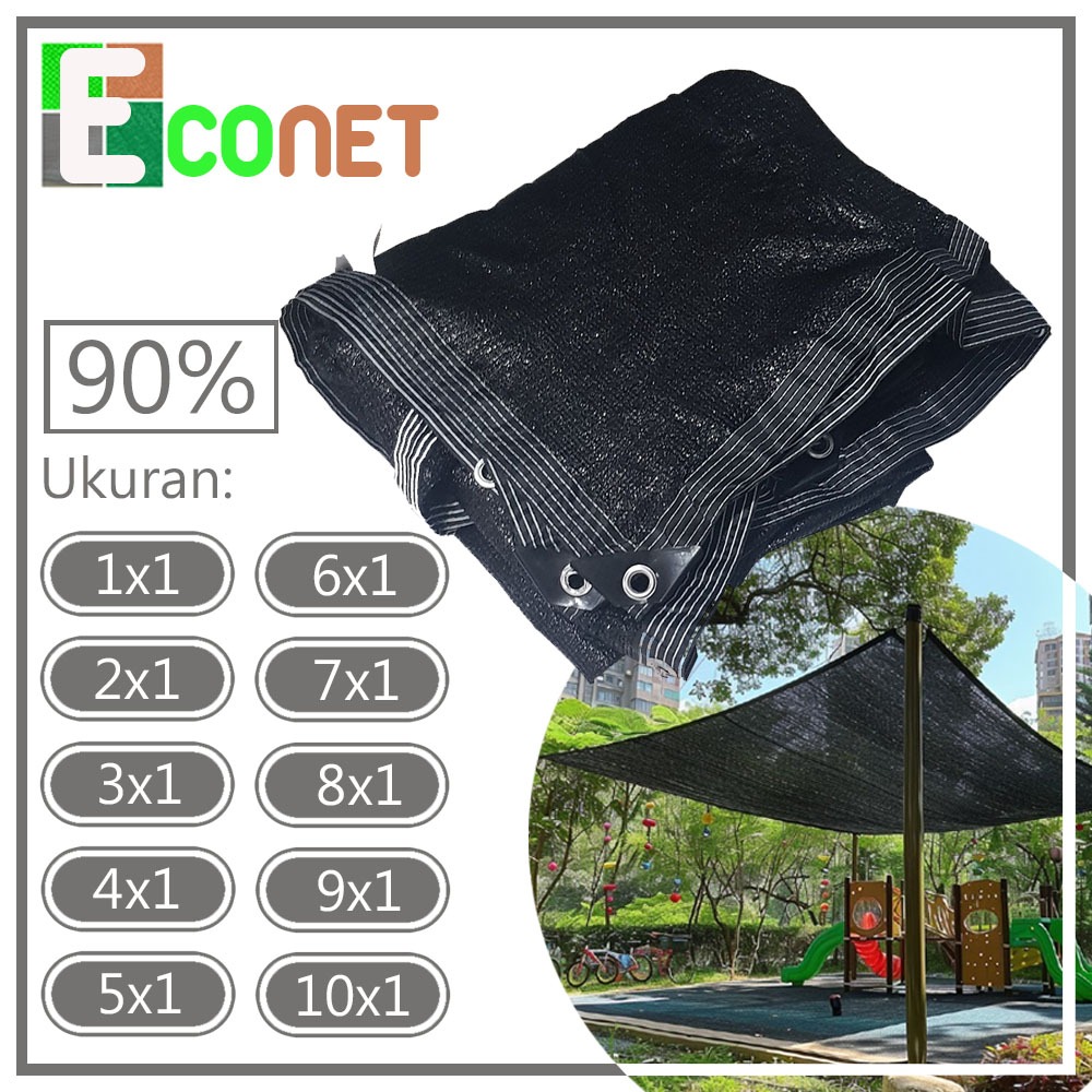 Jual Paranet 90% Jahit Jaring List Pinggir Mata Ayam Besi Tenda Terpal ...