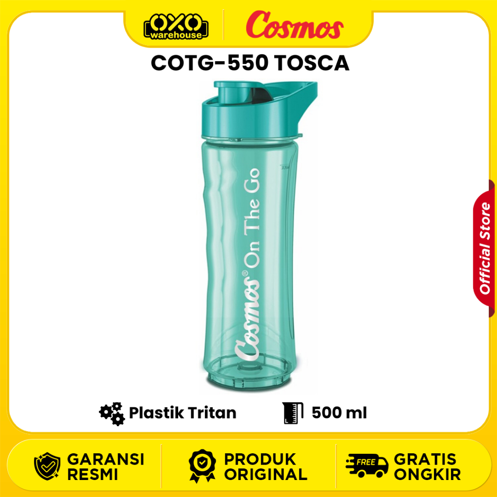 Jual COSMOS On The Go Blender COTG-550 Tosca Tritan Bottle Blender 570 ...