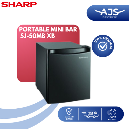 Jual Kulkas Portable SHARP SJ-50MB-XW Kulkas Mini Bar Garansi Resmi ...