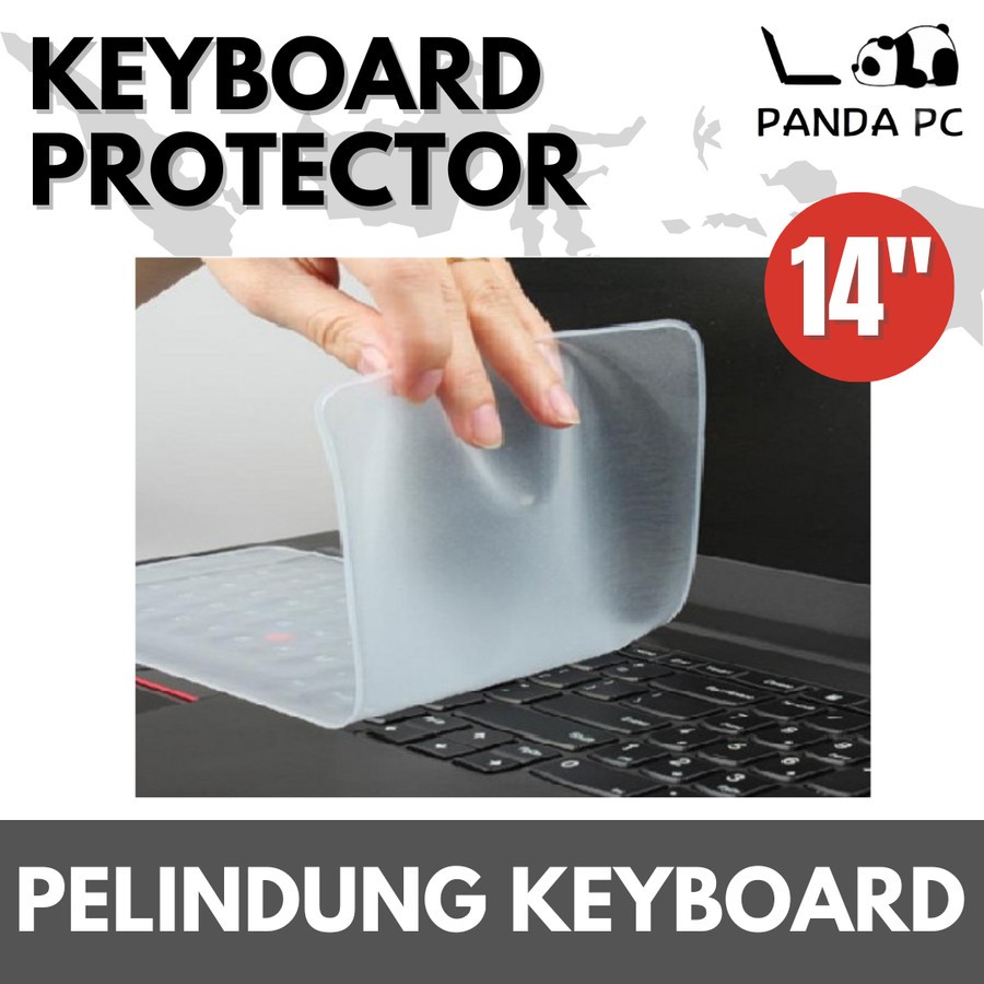 Jual Keyboard Protector 14 in Laptop Notebook Universal Pelindung ...