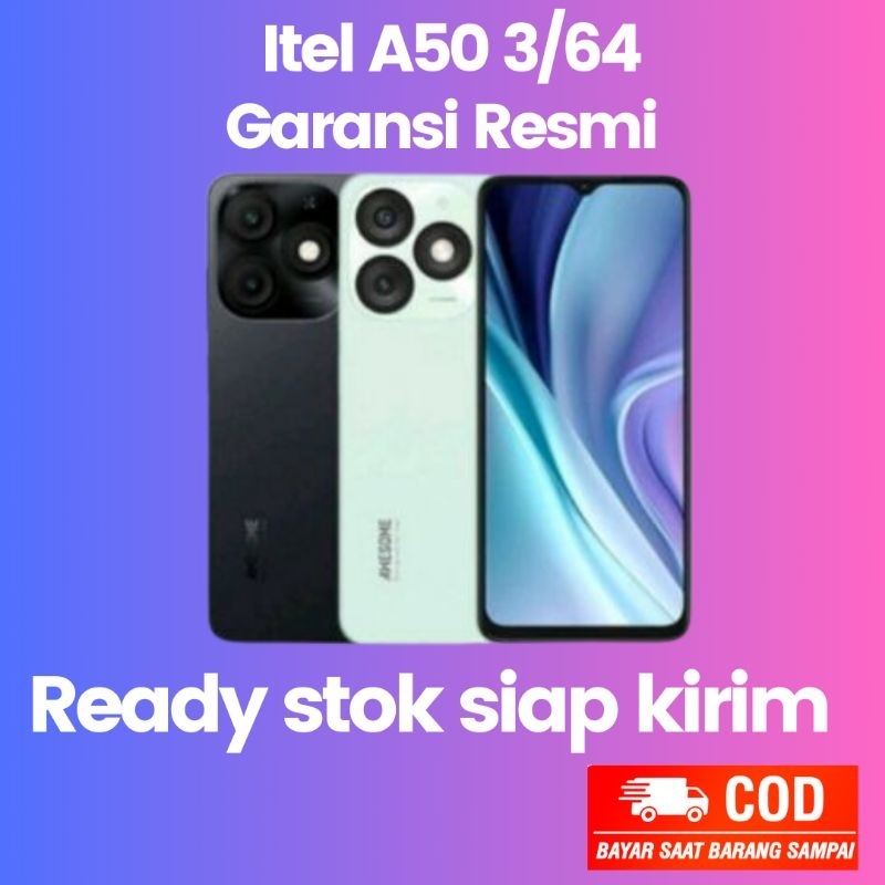 Jual Itel A50 3/64 Garansi Resmi | Shopee Indonesia