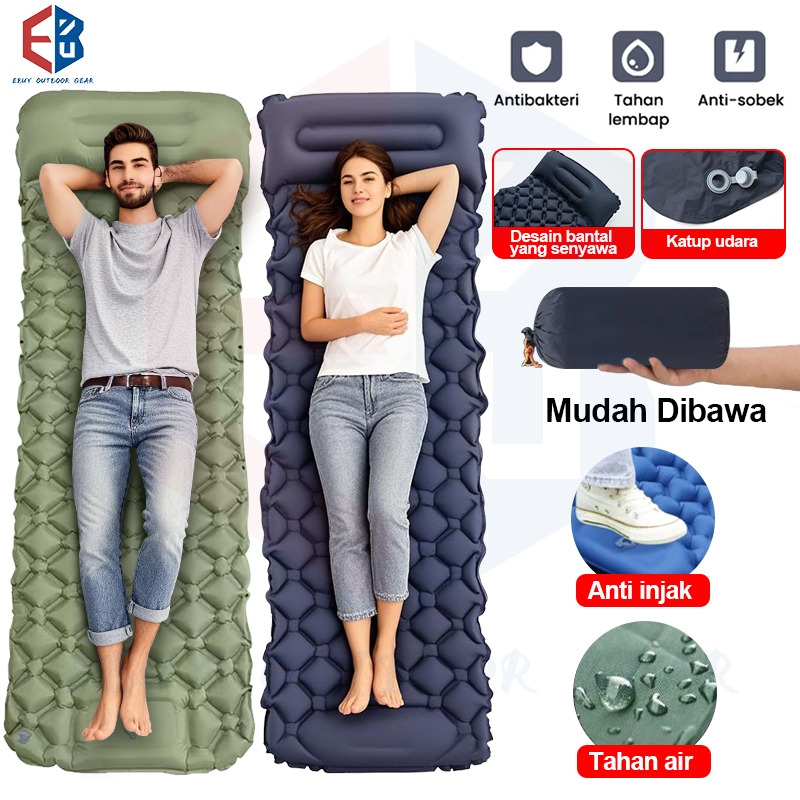 Jual Sleeping Pad Kasur Matras Angin Inflatable Encampment Camping ...