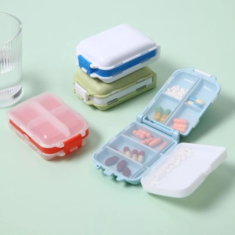 Jual BELLA | Kotak Obat Traveling 8sekat Kotak Obat Lipat 3susun ...