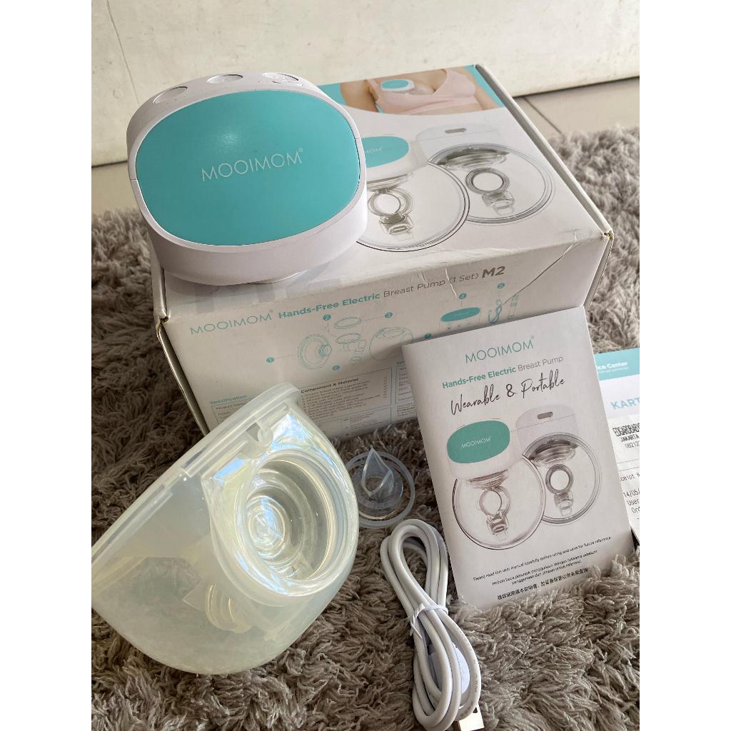 Jual [ Preloved] MOOIMOM Hands Free Wireless Electric Breast Pump ...
