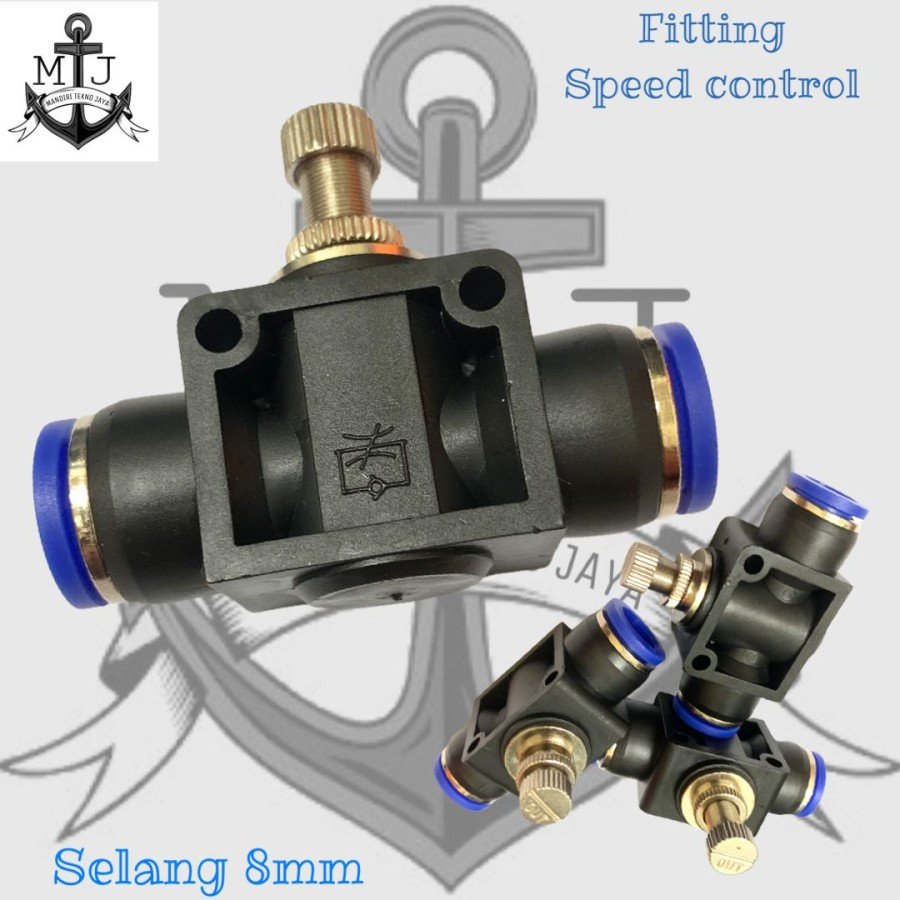 Jual speed control pneumatic selang 8mmx8mm | Shopee Indonesia