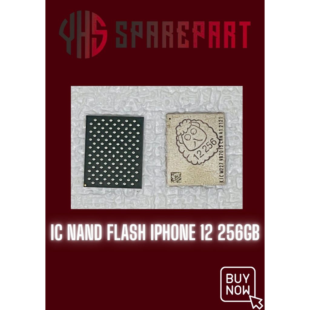 Jual IC NAND FLASH 256GB 12 / 12 PRO / 12 PRO MAX ORIGINAL | Shopee ...
