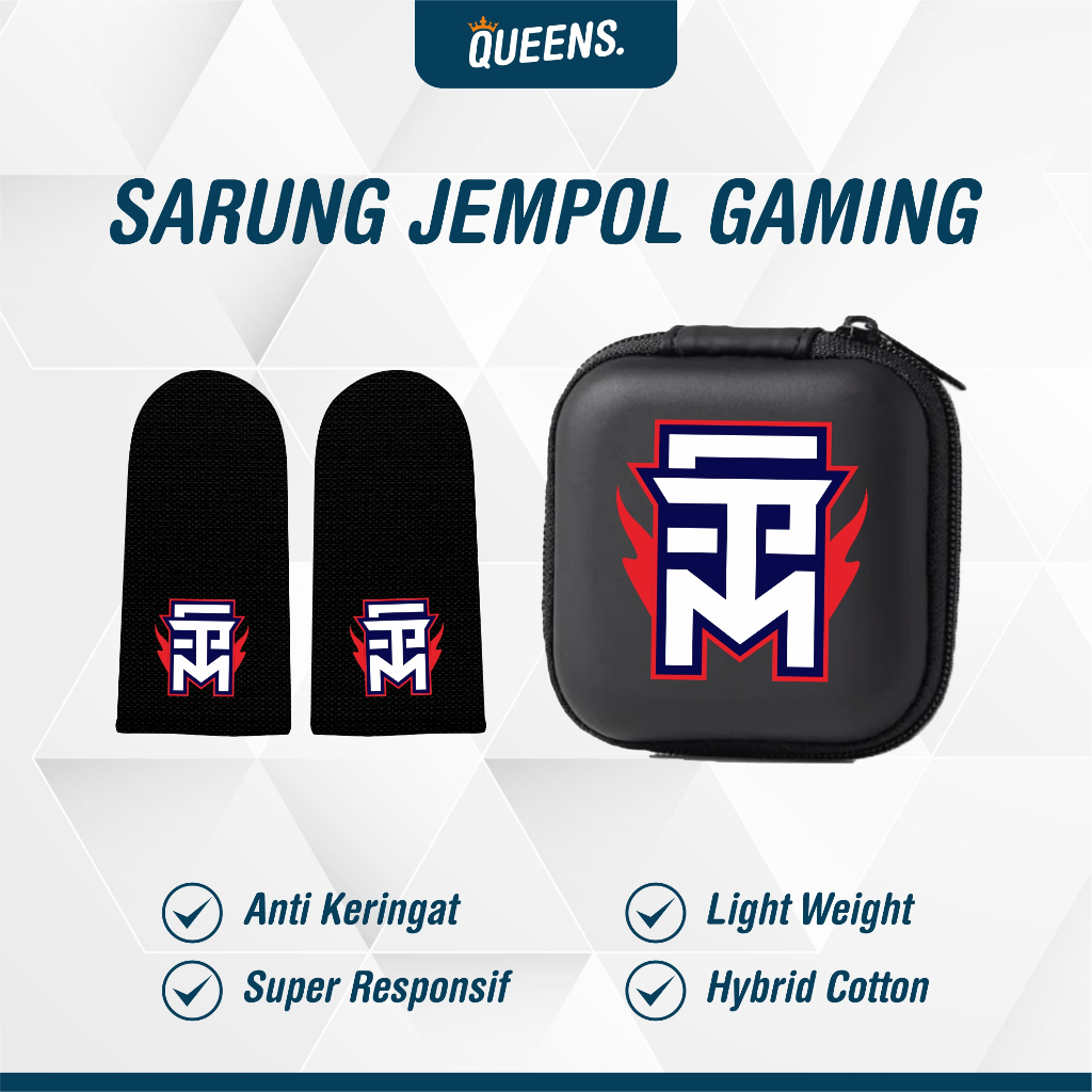 Jual Sarung Jempol STM + Box Penyimpanan Premium Anti Keringat Untuk Main Game Free Fire ML PUBG ...
