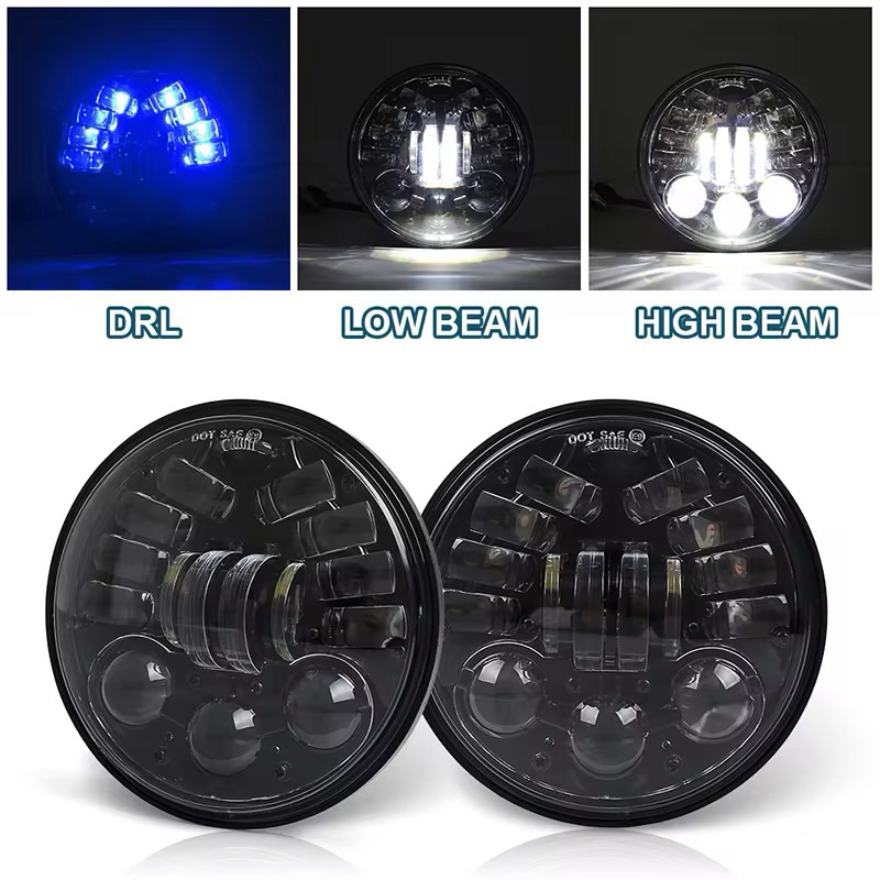 Jual Lampu Utama DAYMAKER COBRA DOT SAE Batok Motor 16 LED 18 LED 5,75 ...