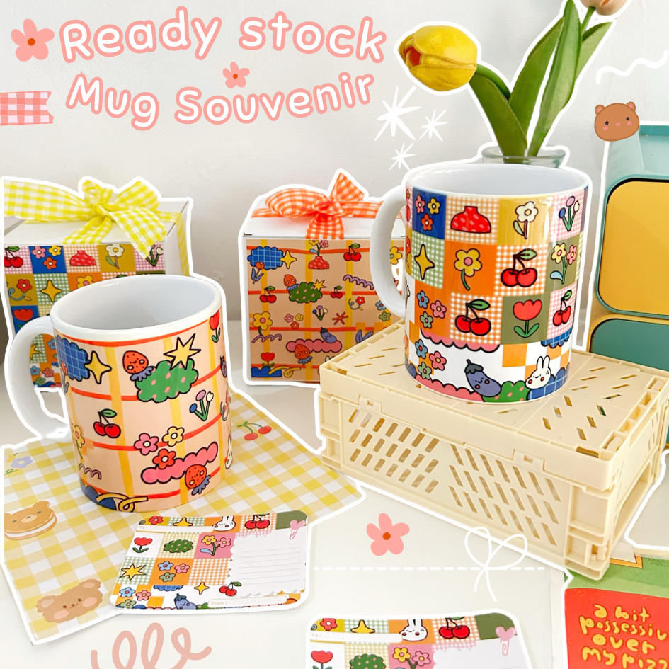 Jual MUG KADO READY STOCK MUG KERAMIK KADO ULTAH /MUG AESTHETIC/MUG ...