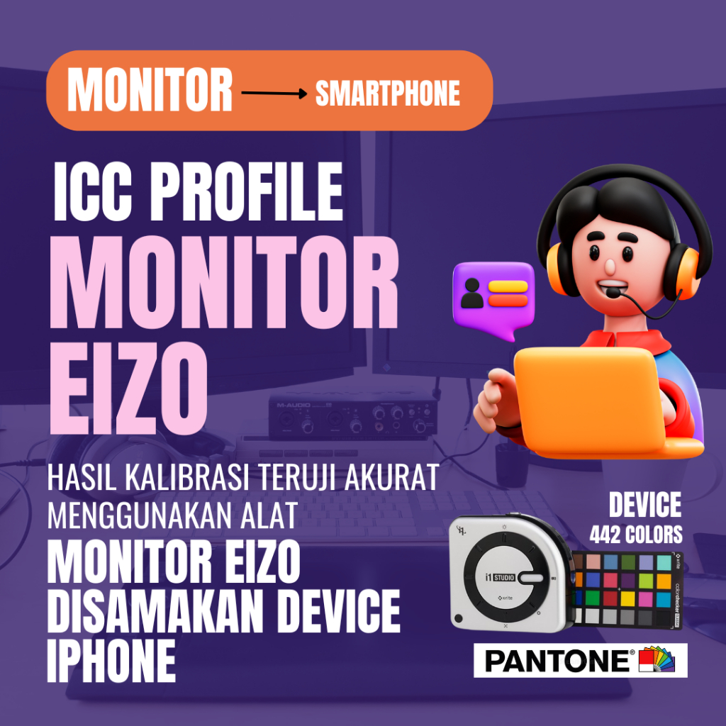 Jual ICC Profile Monitor EIZO - Disamakan dengan iPhone | Kalibrasi ...