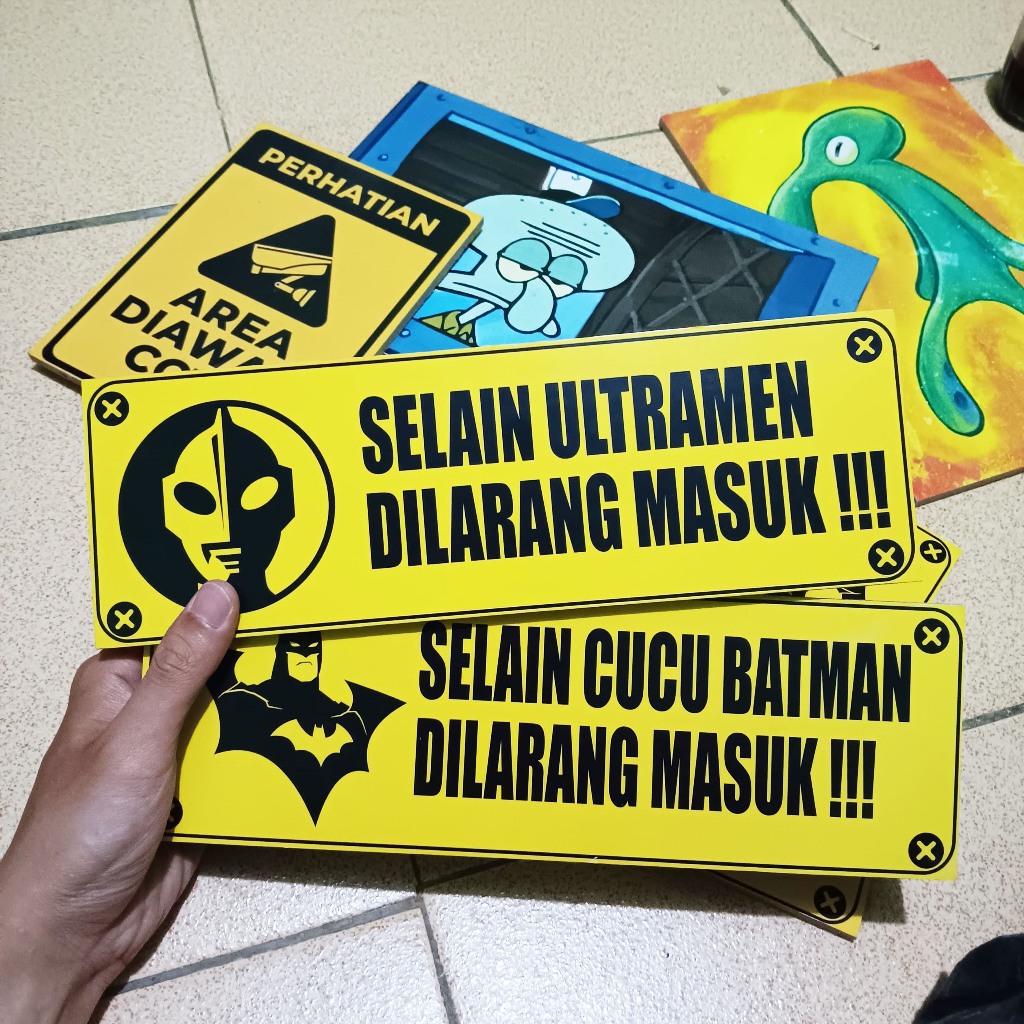Jual sign dilarang masuk lucu dekorasi kamar/pintu unik | Shopee Indonesia