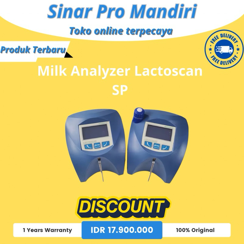Jual Milk Analyzer Lactoscan SP - Alat Uji Lemak Protein Density Susu ...