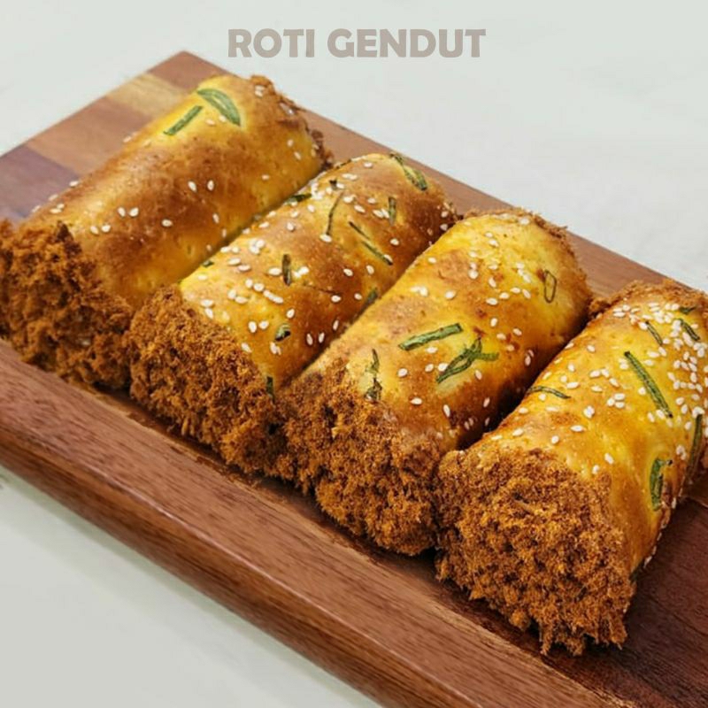 Jual Roti Gulung Abon Floss Roll Roti Gendut - Ayam / Sapi | Shopee ...