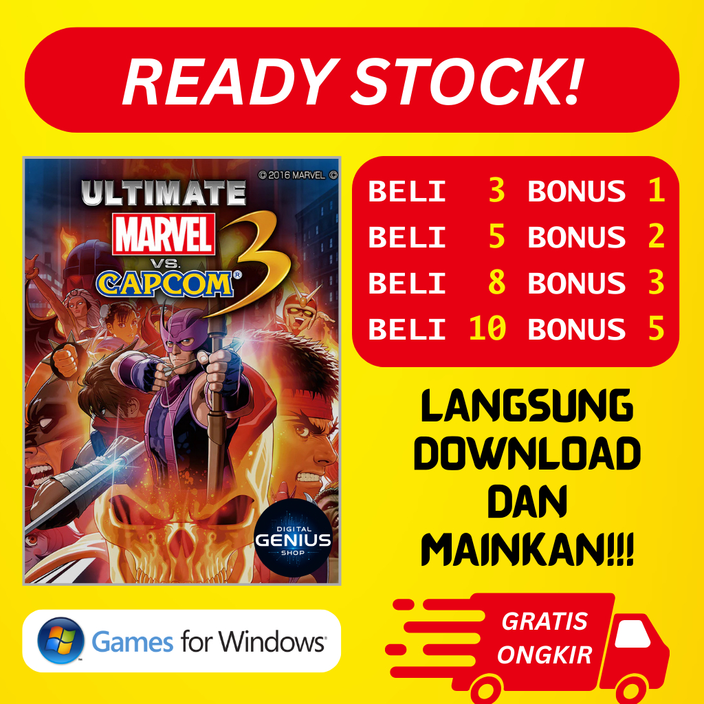 Jual Ultimate Marvel vs Capcom 3 - Steam Fighting Action Adventure Game ...