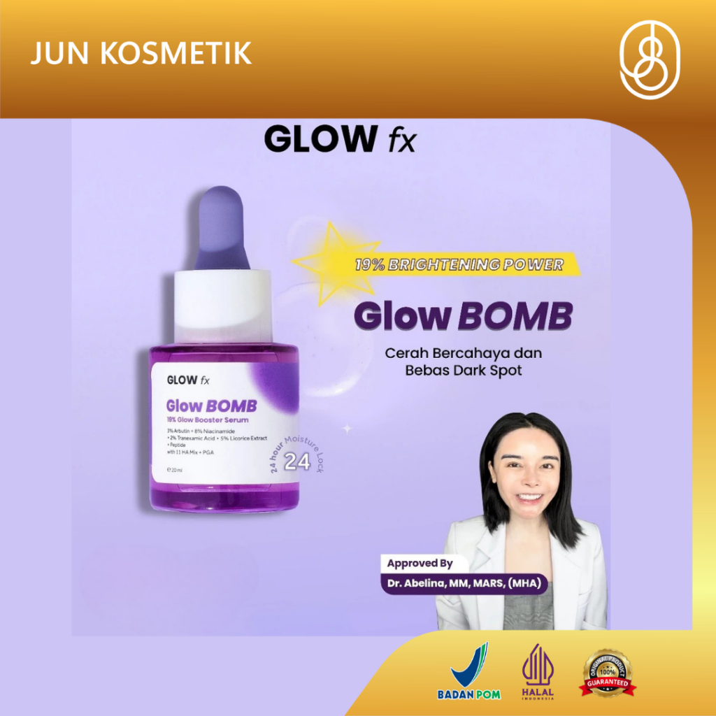 Jual GLOW FX Glow Bomb Serum - Serum Glowing & Bekas Jerawat 19% ...