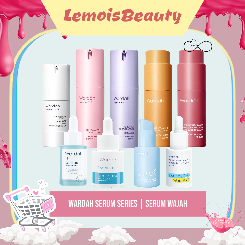Jual LemoisBeauty - WARDAH SERUM SERIES - Serum Wajah Acnederm | C ...