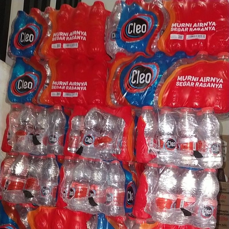 Jual CLEO Smart Air Mineral Botol 220 ml (isi 24 botol) | Shopee Indonesia