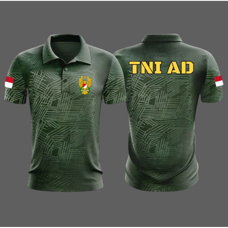 Jual kaos wangki dryfit embose TNI AD | Shopee Indonesia