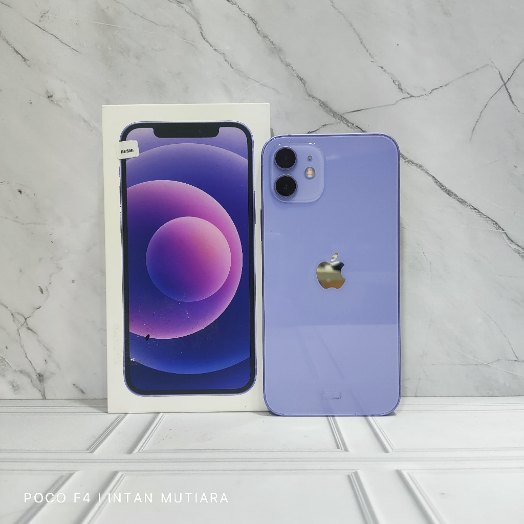 Jual ¡Phone 12 64GB | 128GB iBox ( Second ) | Shopee Indonesia