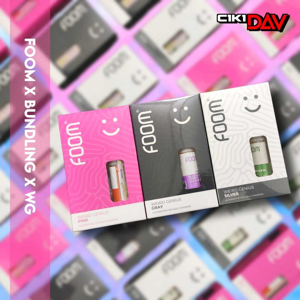 Jual FOOM Pod X Bundling Weird Genius Edition authentic | Shopee Indonesia