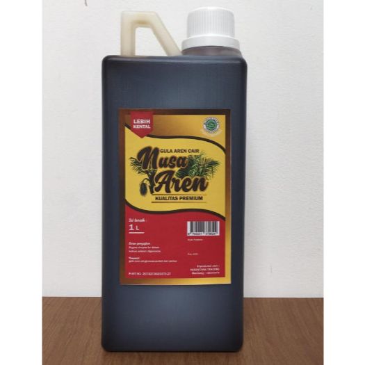 Jual Gula Aren Cair Nusa Aren Kualitas Premium 1 Liter | Shopee Indonesia