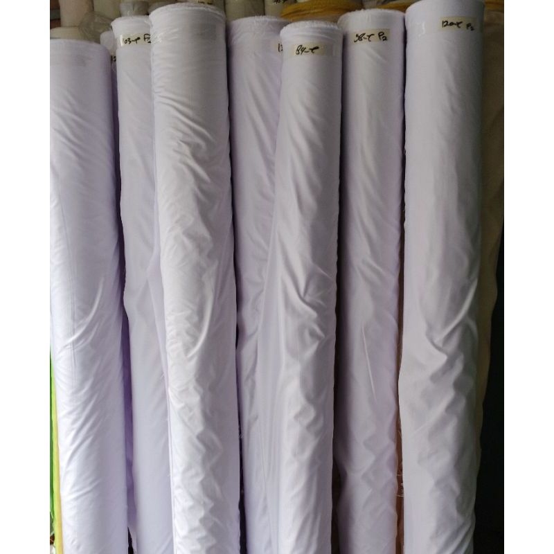 Jual TASLAN : jien putih bersih bisa di prin/. sublim kain waterproof ...