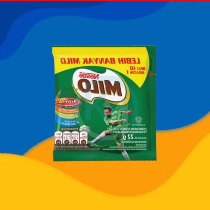 Jual MILO SACHET MILO MINUMAN SERBUK kemasan 22gr | Shopee Indonesia