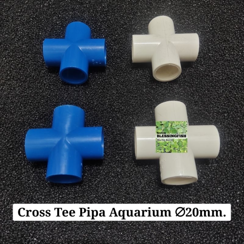 Jual Sambungan 4 Cabang Pipa 20mm Fitting 4 Cabang Pipa 20mm Cross Tee ...