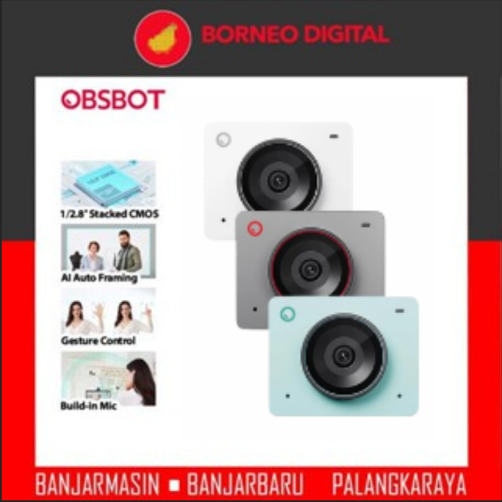 Jual OBSBOT Meet SE AI-Powered 1080P Full HD Webcam Streaming Camera ...