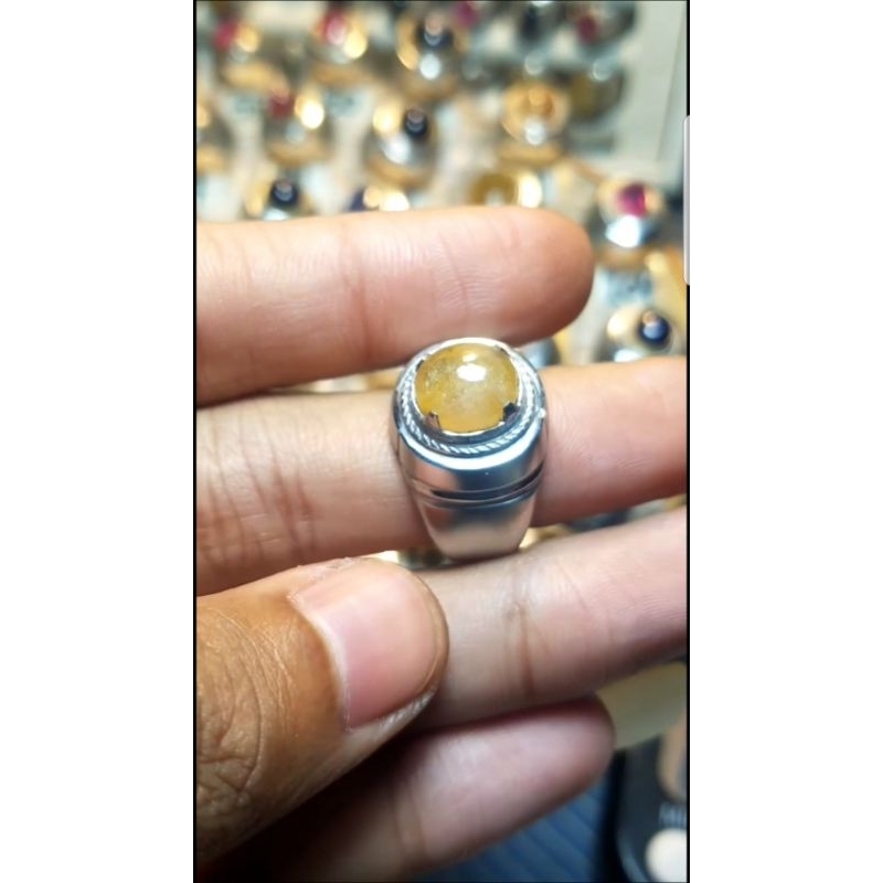 Jual emban ikat ring monel super doff handmade kosongan tanpa batu bisa ...