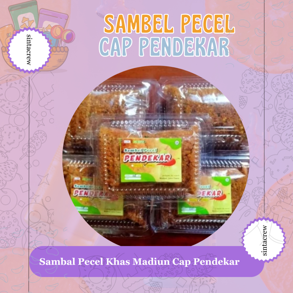 Jual Sambal Pecel Khas Madiun Cap Pendekar | Shopee Indonesia