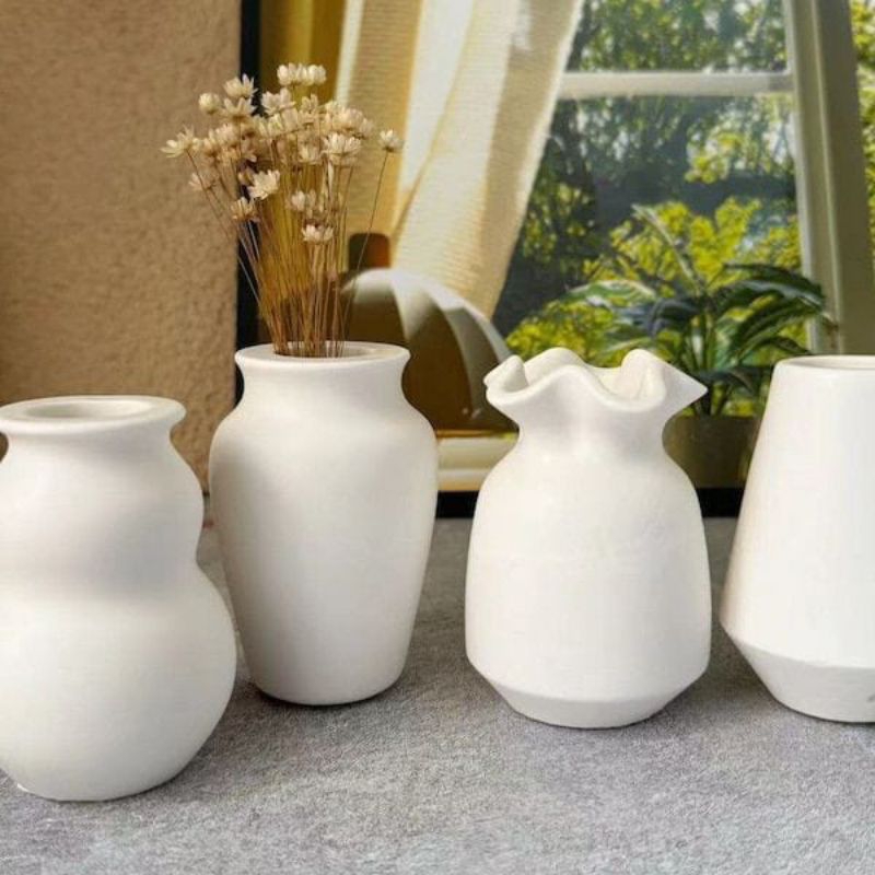 Jual Vas bunga aesthetic MINI / vas bunga kering / hiasan meja | Shopee ...