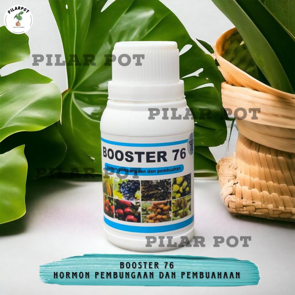 Jual PUPUK BOOSTER 76 100 ML PUPUK ORGANIK CAIR ZPT PENYUBUR TANAMAN KEMASAN PABRIK - BOOSTER 76 ...