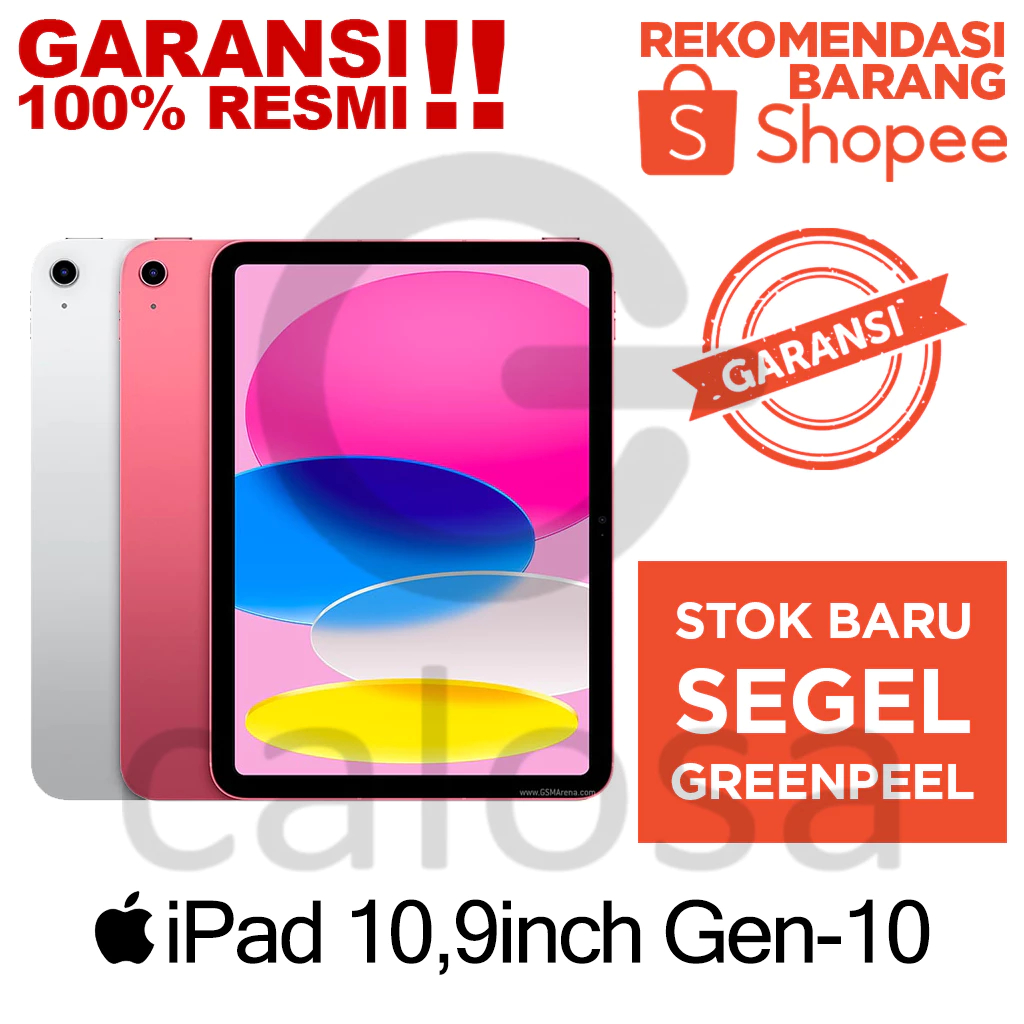 Jual iPad 10,9 inci generasi ke 10 garansi resmi 64GB / 256GB WIFI ...