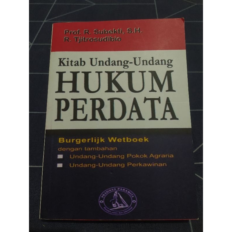 Jual KUHPer Kitab Undang-Undang Hukum Perdata R. Subekti | Shopee Indonesia