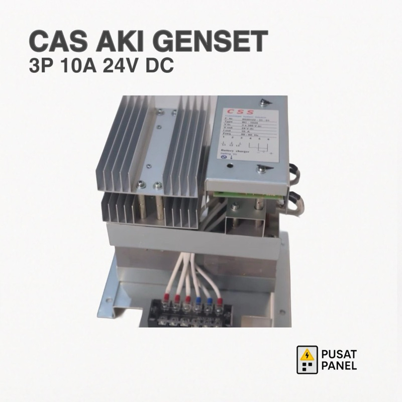 Jual Battery Charger Genset CSS 3 Phase 10A 24V DC - Charger Aki Genset ...