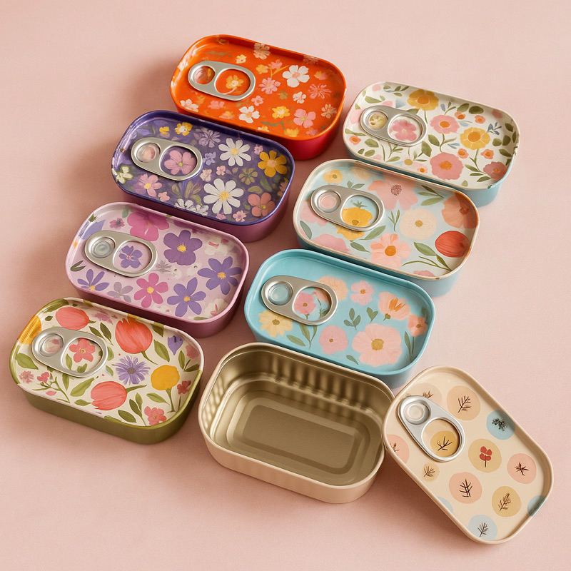 Jual Scoop Kotak Kaleng / Tin Box Bunga (pc) 71242300 | Shopee Indonesia