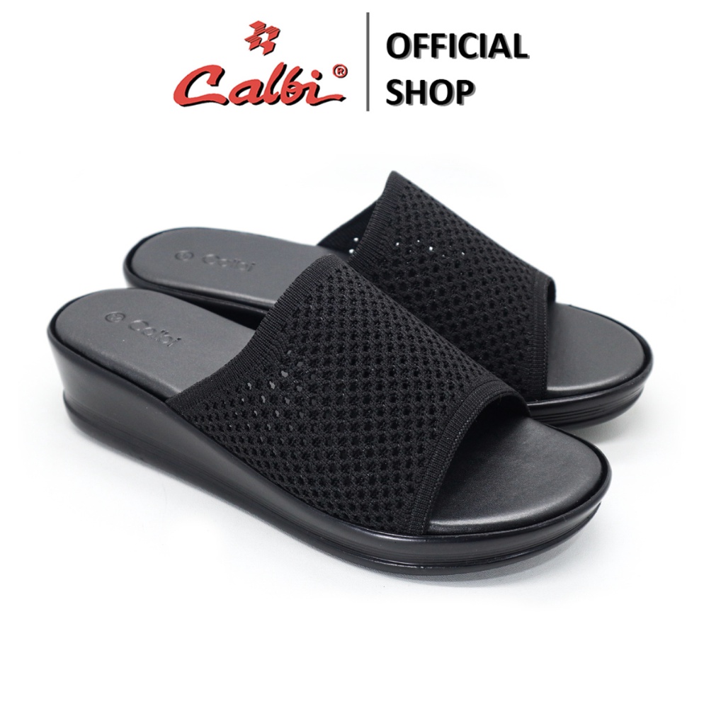 Jual 55PALING DIMINATI CALBI RZ 198 Sandal Wanita Wedges 6cm Motif ...