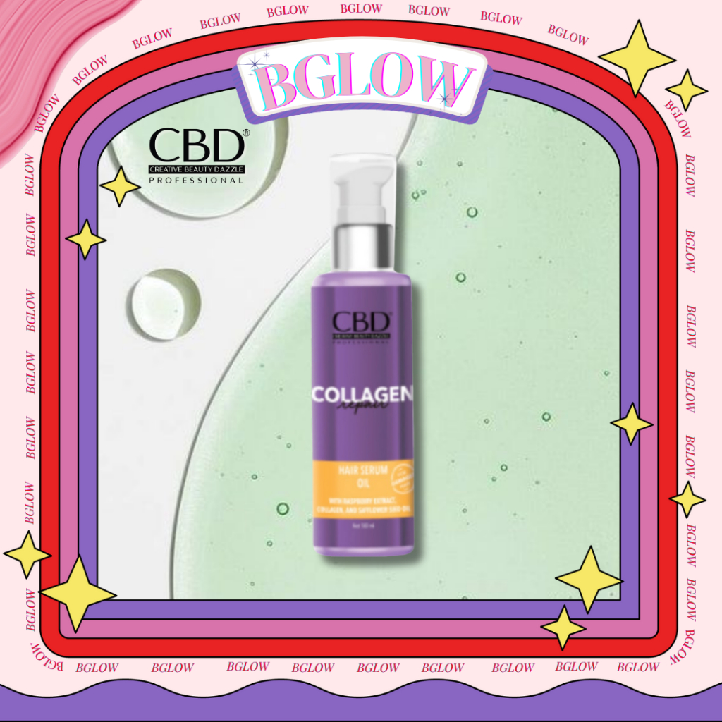 Jual CBD COLLAGEN HAIR SERUM 100ML serum perawatan rambut kering ...