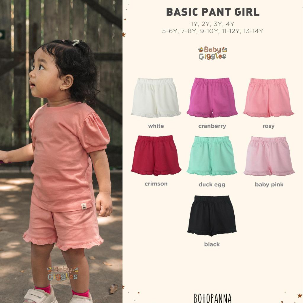 Jual Bohopanna - Basic Pant Girl 1-10 Tahun / Chloe Pant - Celana Pendek Anak Perempuan | Shopee ...
