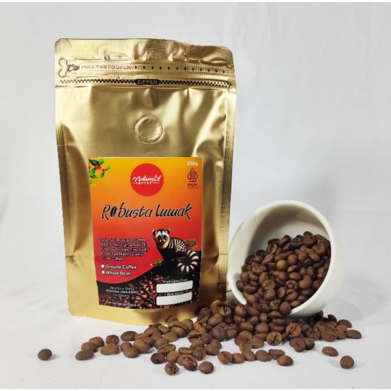 Jual Kopi Luwak Robusta Dampit Gn Semeru (250gr) | Shopee Indonesia