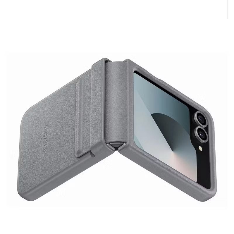 Jual CASE FLIP ECO-LEATHER CASE Z FLIP 5 / Z FLIP 6 CASING LEATHER ...