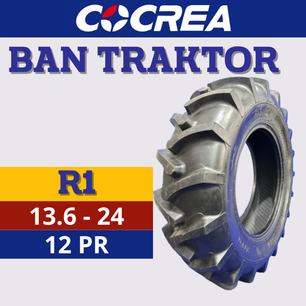 Jual ANEKA BAN COCREA Ban Traktor 13,6-24 12PR R1 ban traktor | Shopee ...