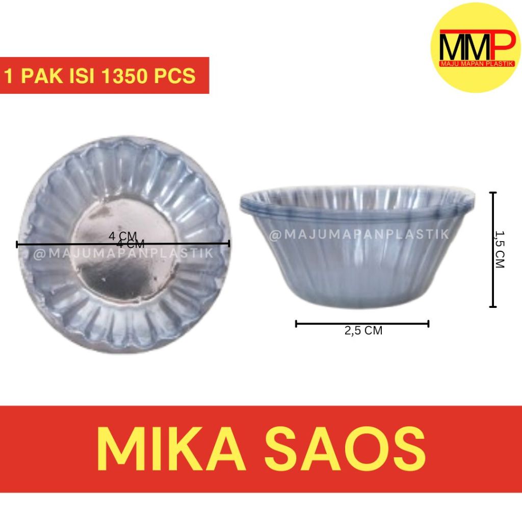 Jual Mika Saos Bulat Kecil / Cup Saos Kecil / cup sambal mini | Shopee ...
