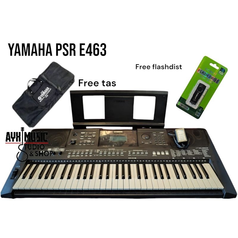 Jual Yamaha PSR-E463 | yamaha psr e463 free flashdist | Shopee Indonesia