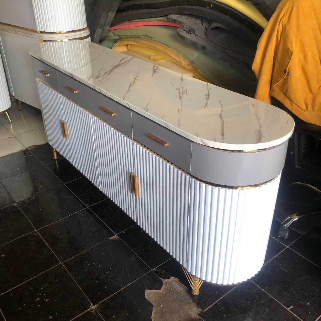 Jual Meja Salue Buffet 4 laci | meja buffet minimalis | meja buffet ...