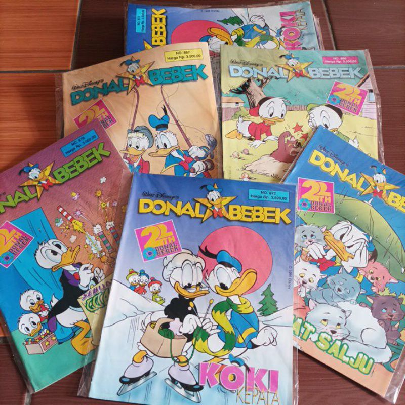Jual KOMIK DONAL BEBEK BERWARNA BANYAK NOMOR | Shopee Indonesia