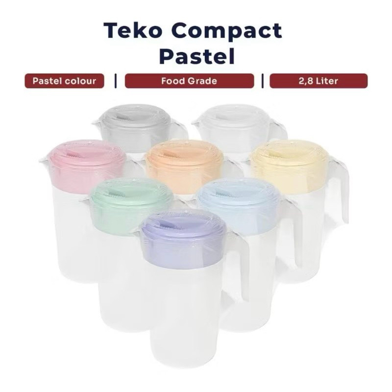 Jual Tanaka teko pitcher air minum compact pastel | Shopee Indonesia