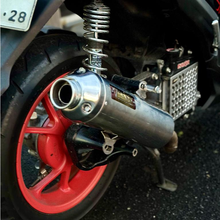 Jual Knalpot Kondoman Sarangan BOR Inlet 38mm Tipe Kondoman X-Dom Gen 1 ...