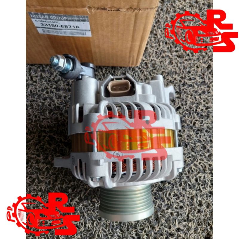 Jual Alternator dinamo ampere nissan navara D40 YD25 2.5 2500cc 23100 ...